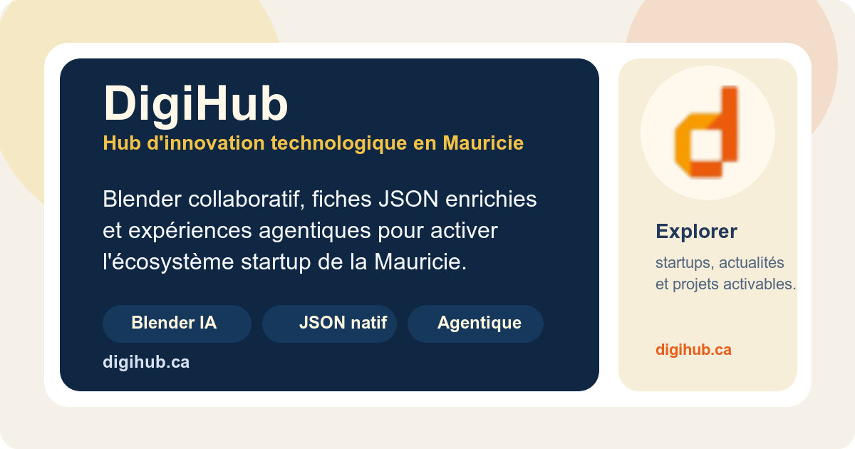 DigiHub | Hub d'innovation technologique en Mauricie